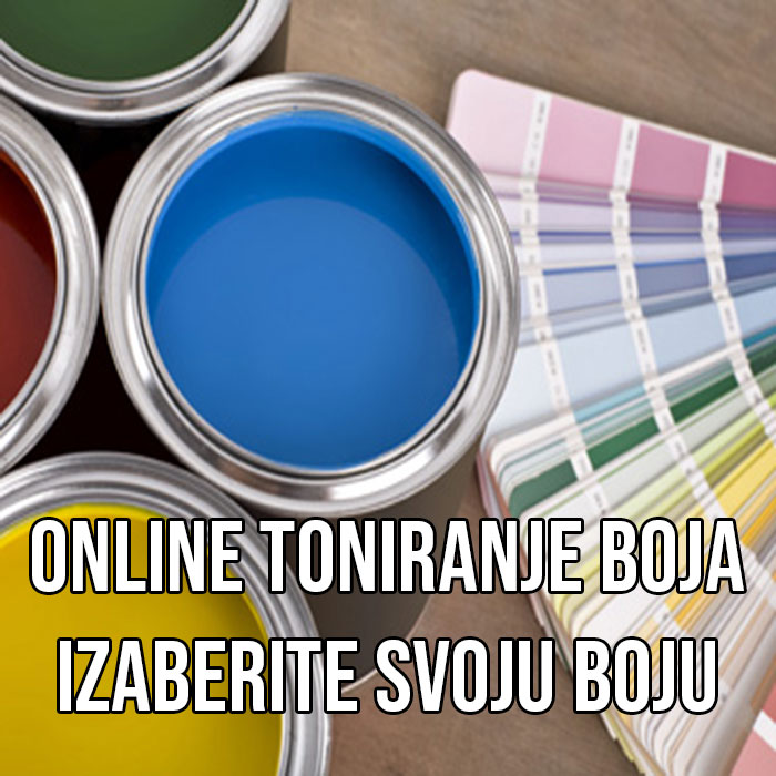 Online Toniranje Boja