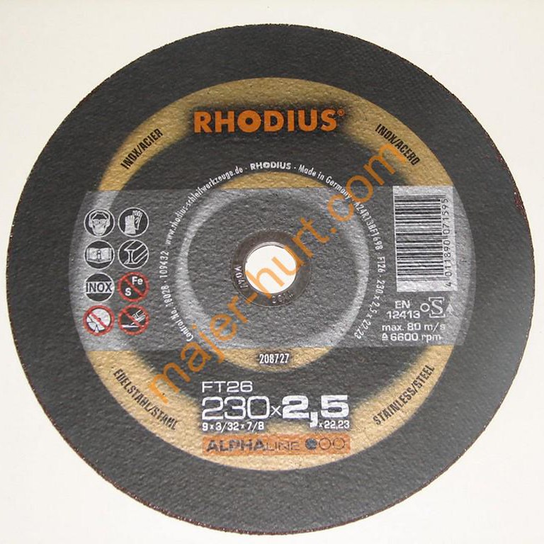 Rhodius Rezna Ploča 230 2.5mm
