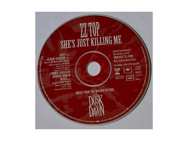 ZZ Top - She`s Just Killing Me (samo CD)