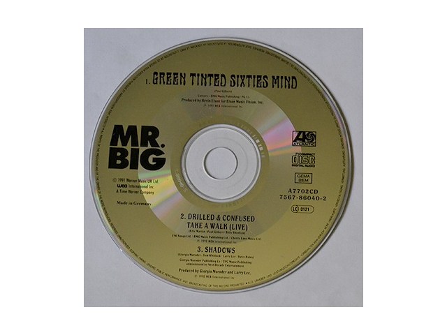 Mr. Big - Green Tinted Sixties Mind (samo CD)