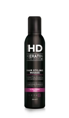 HD pena sa keratinom 250 ml