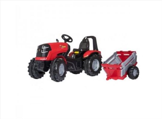 Traktor sa Farm prikolicom X Track Premium Rolly 6