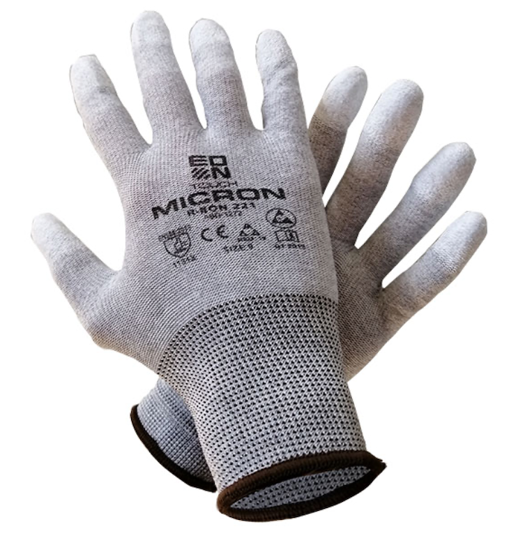 EON MICRON ESD Pletene bešavne antistatik rukavice