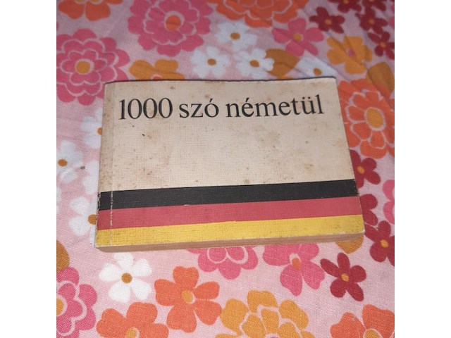 Barczán Endre 1000 szó németül