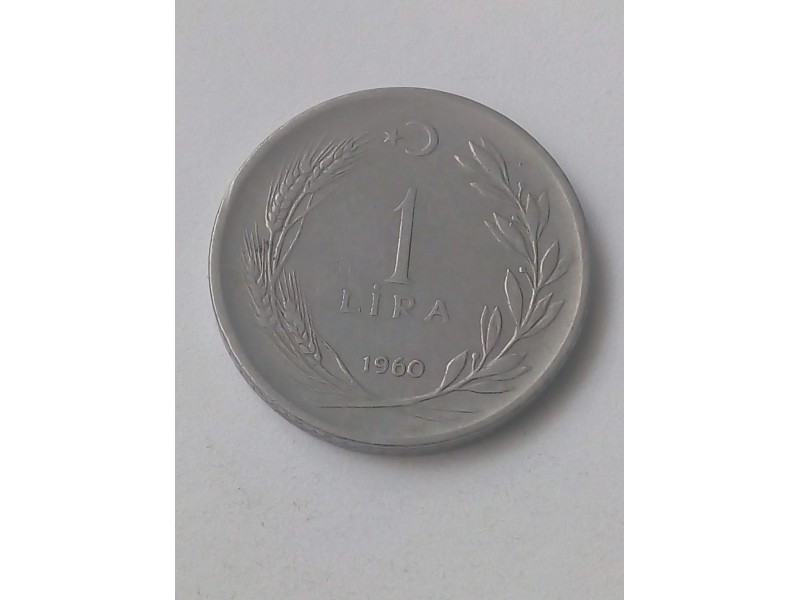 1 Lira 1961.g - Turska -