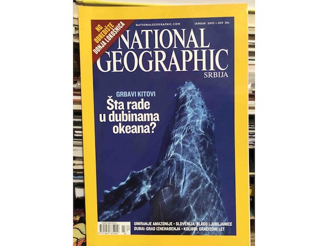 National Geographic Srbija 2007 januar