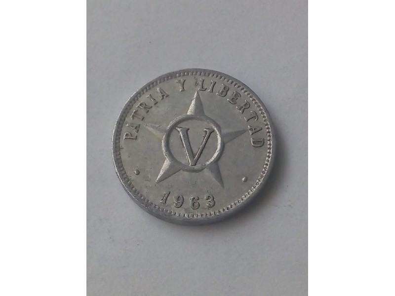 Cinco Centavos 1963.g - Kuba -