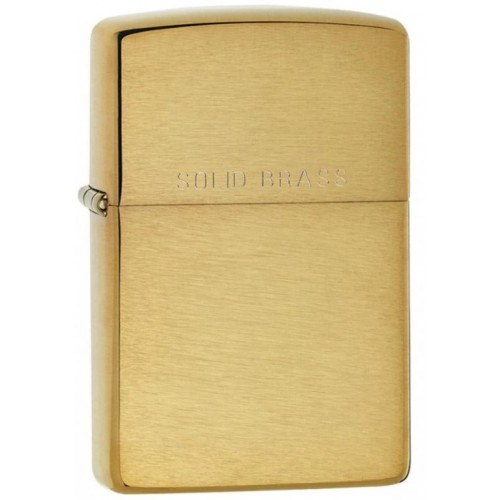 Upaljač Zippo Classic Brushed Solid Brass