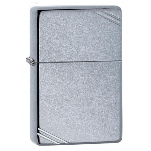 Upaljač Zippo Street Chrome Vintage with Slashes