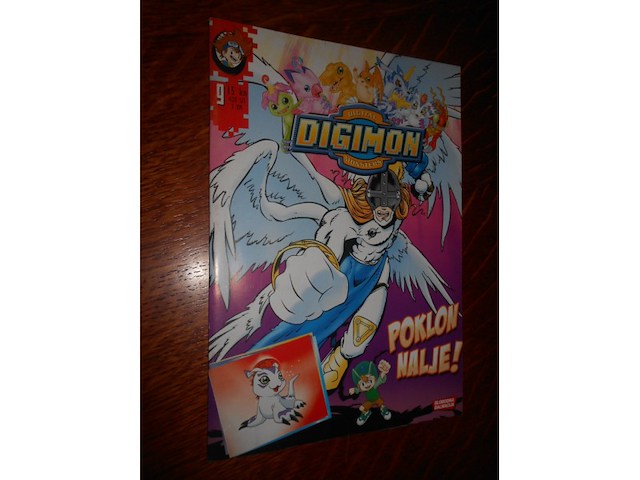 digimon 9 + poklon sličice