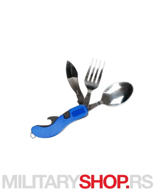 Preklopni pribor za jelo Camping Flatware