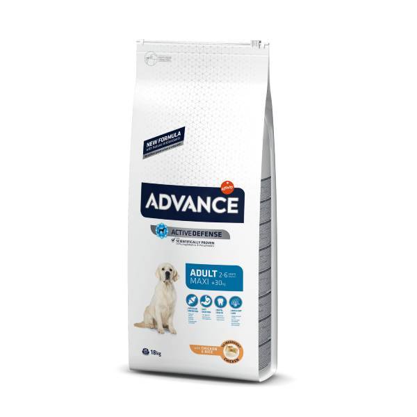 Advance dog Maxi Adult 15kg + 3kg gratis