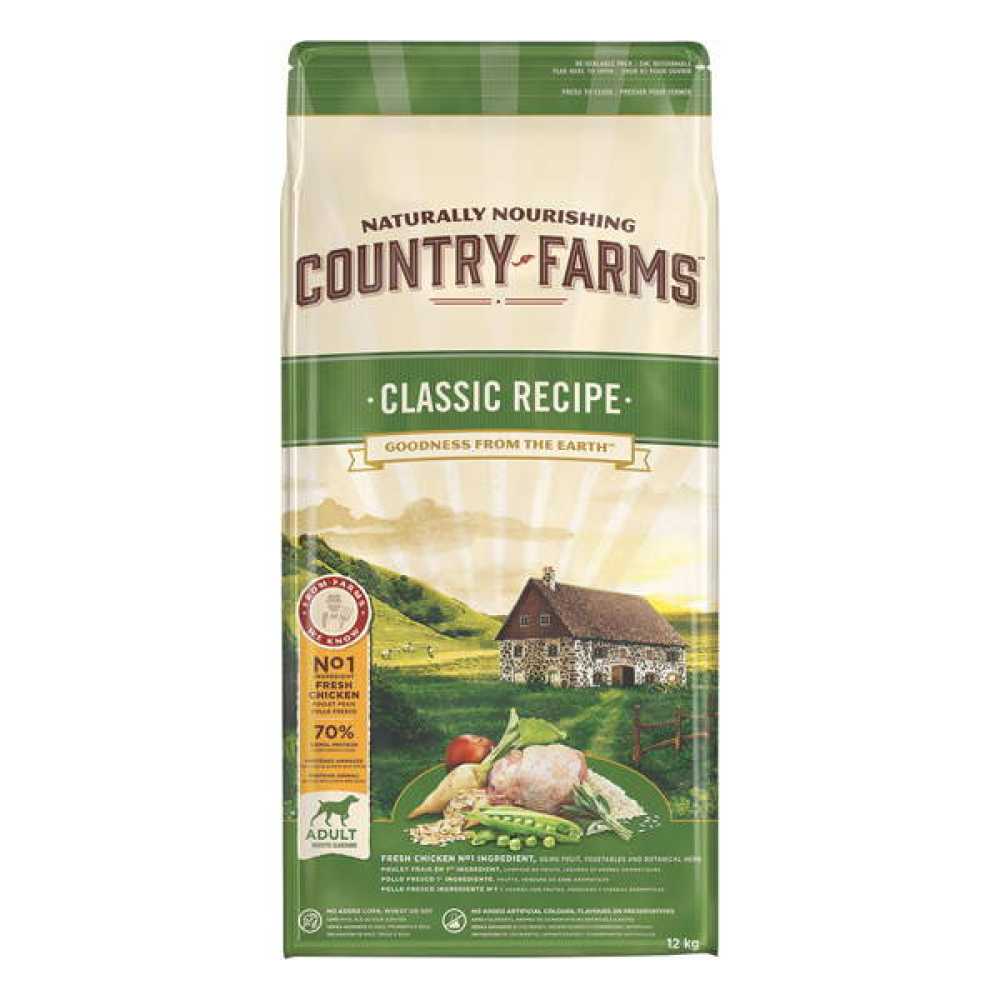 Country Farms hrana za pse Classic Adult Piletina 12kg