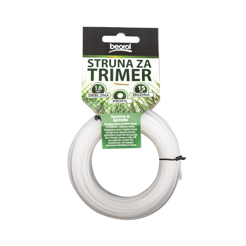 Struna za trimer okrugla ø1.6mm x 15m