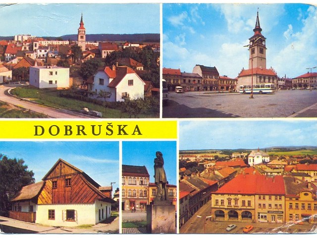 Razglednica Češka Dobruška