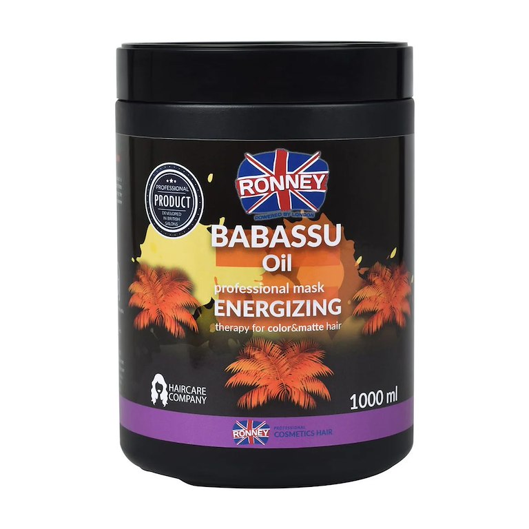 Maska za farbanu kosu BABASSU ENERGIZING 1000ml