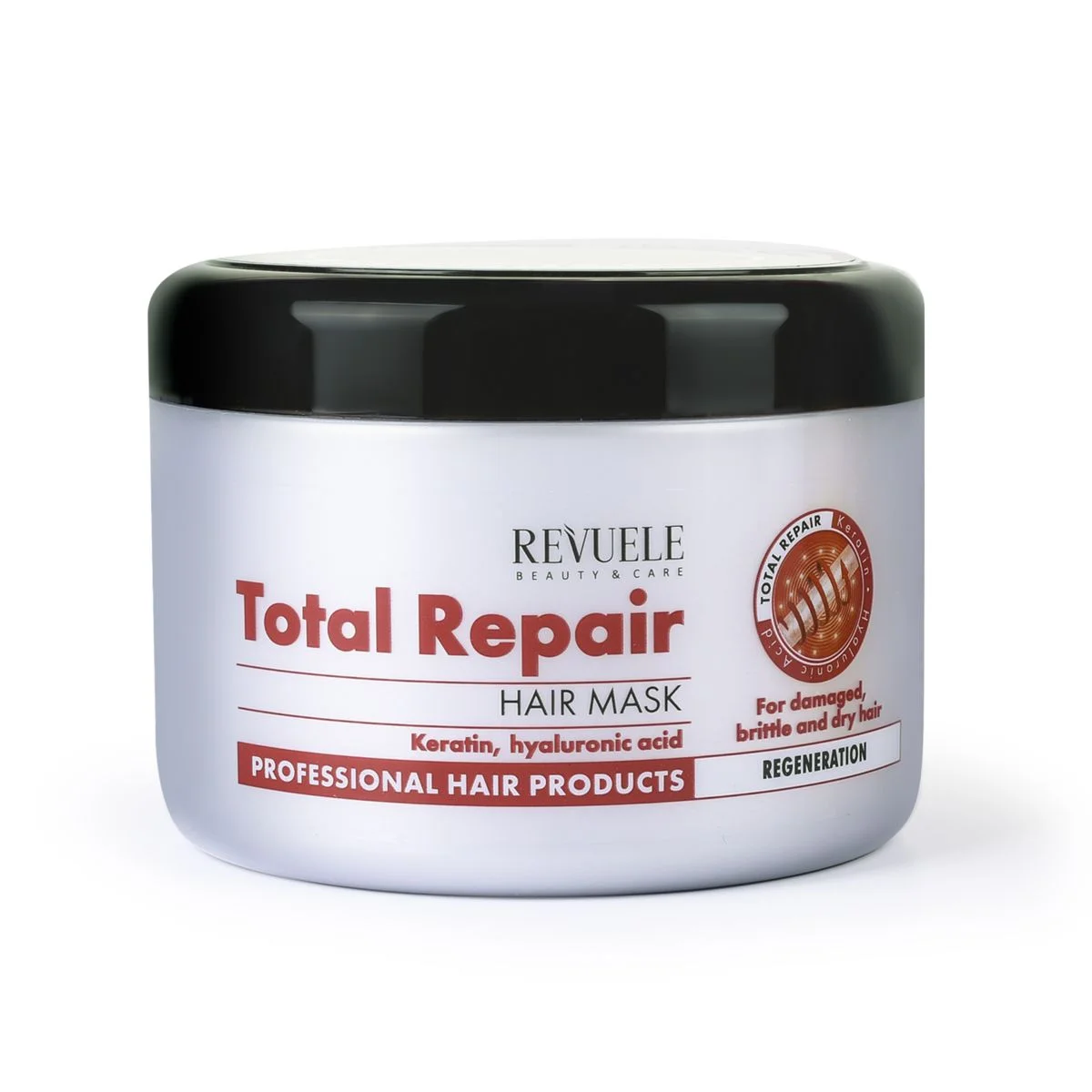 Maska za oštećenu kosu REVUELE Total Repair 500ml