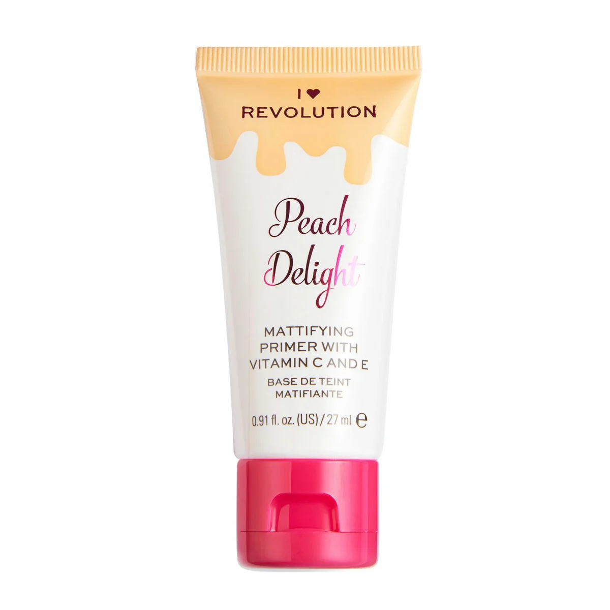 Prajmer za matiranje lica I HEART REVOLUTION Peach Delight 27ml