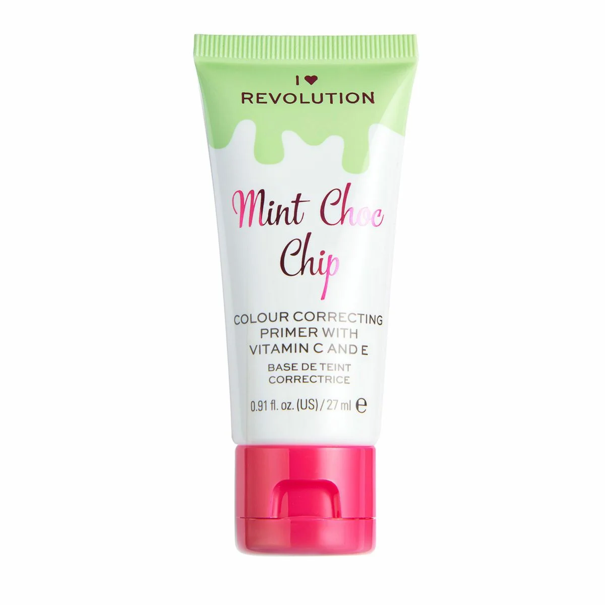 Prajmer za ublažavanje crvenila na licu I HEART REVOLUTION Mint Choc Chip 27ml