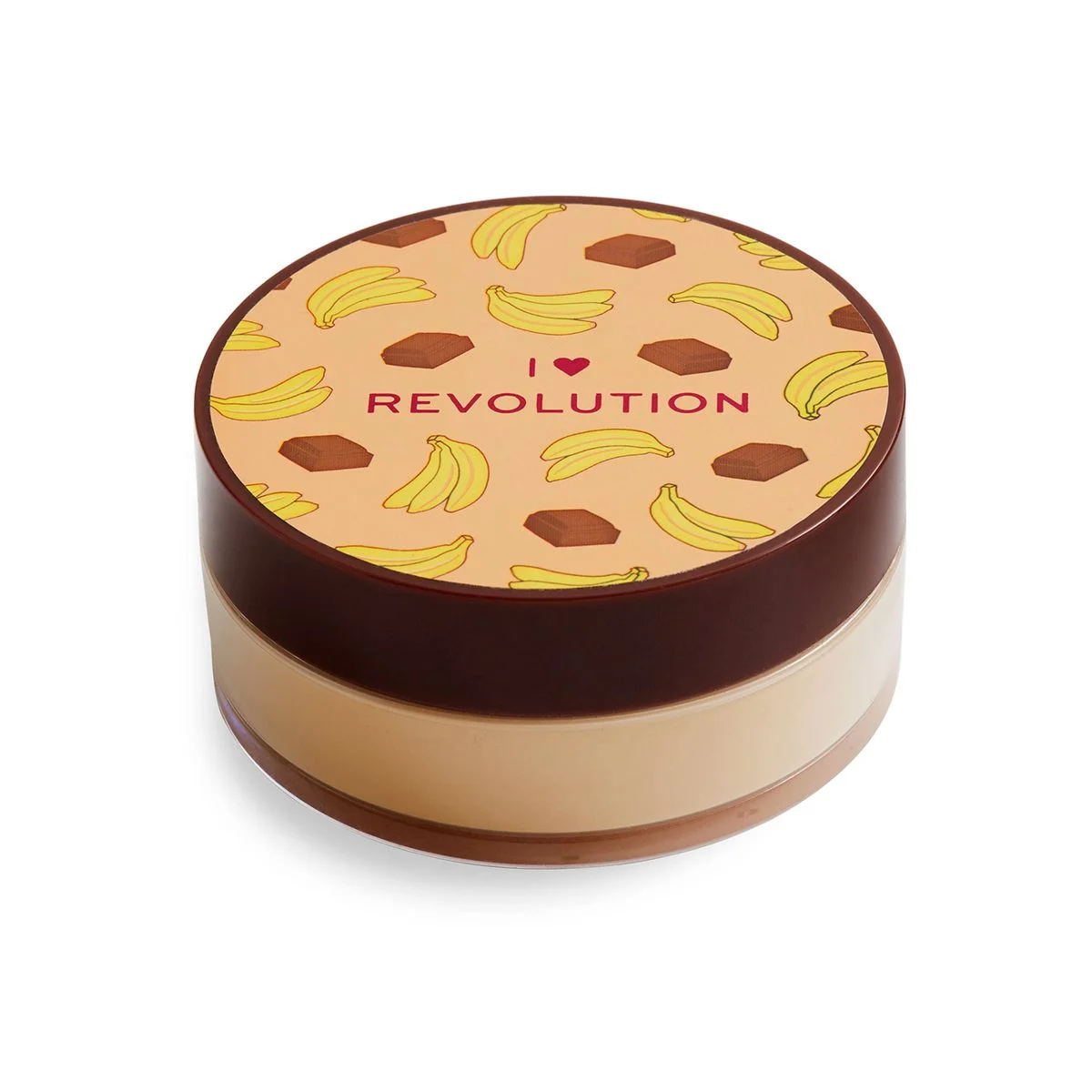 Puder u prahu za lice I HEART REVOLUTION Čokolada Banana 22g