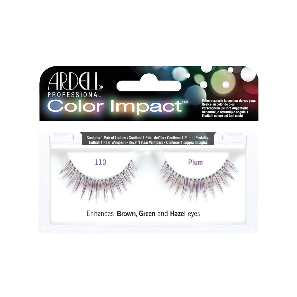 Trepavice na traci ARDELL Color Impact ljubičaste