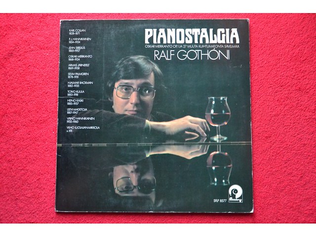 Ralf Gothóni ‎– Pianostalgia / vinil: 5 mint