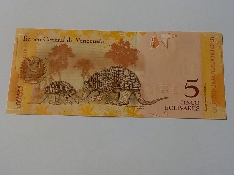 5 Bolivares 2013. Venecuela - Mravojed - ODLICNA -