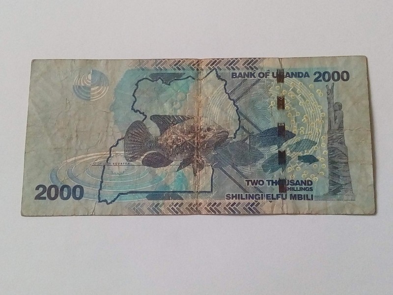 2000 Shillings 2017.g - Uganda - Ribe -