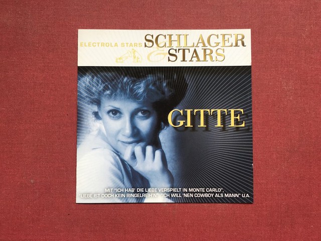 Gitte - SCHLAGER &;;;;;;;; STARS (bez CD-samo omot) 2004