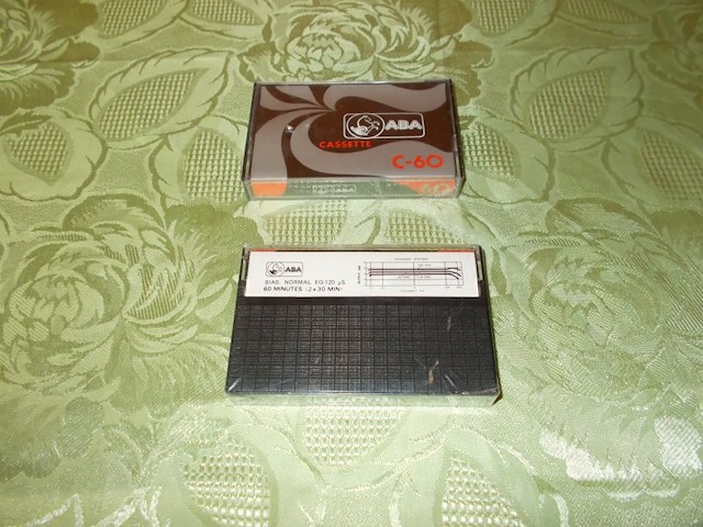 ABA Cassette C-60 - 2 komada - NOVO - 1980-te