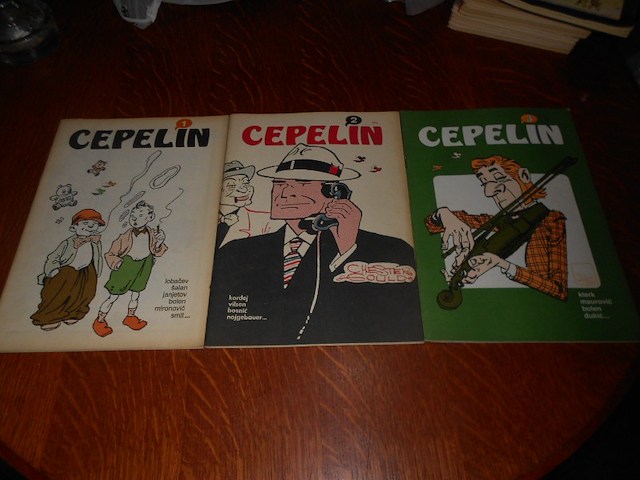 cepelin 1-3  komplet