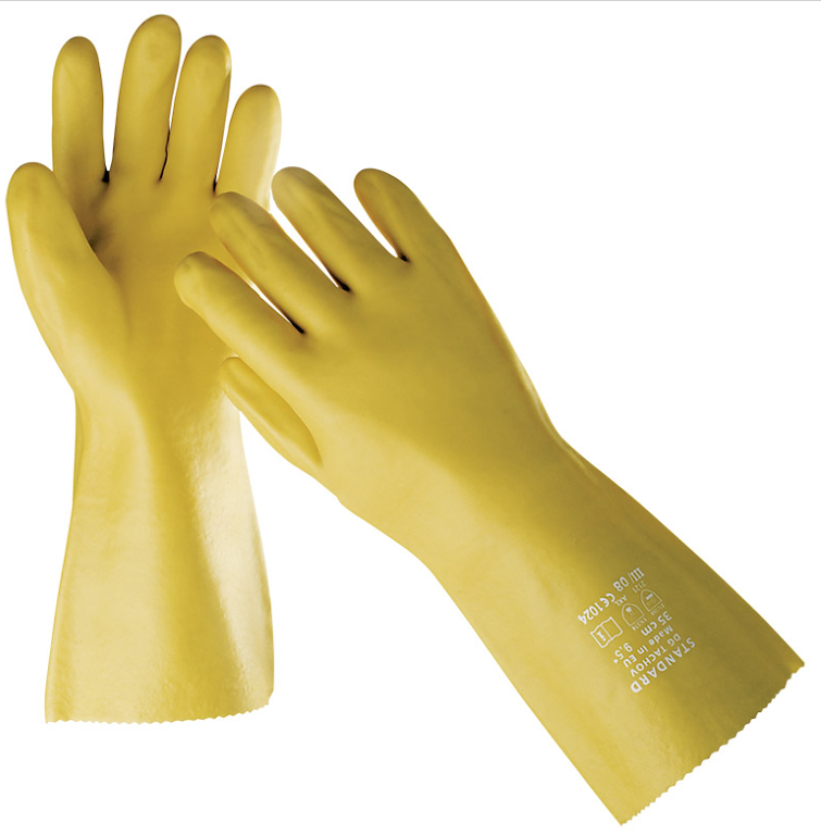 STANDARD Zaštitne rukavice močene u PVC, glatke površine