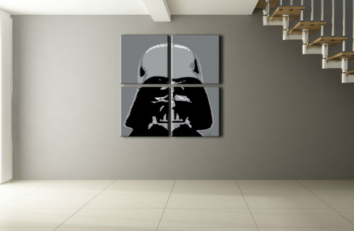 Ručno slikane slike na platnu Pop Art STAR WARS