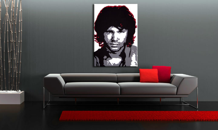 Ručno slikane slike na platnu Pop Art Jim Morrison