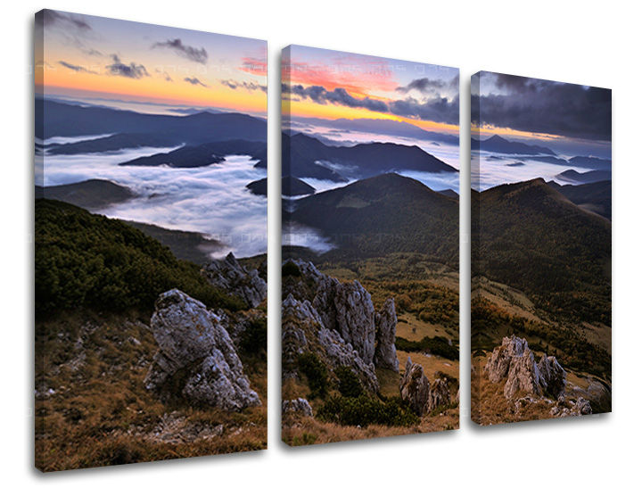 Zidno slikarstvo iz 3 dela SLOVAČKA SK012E30