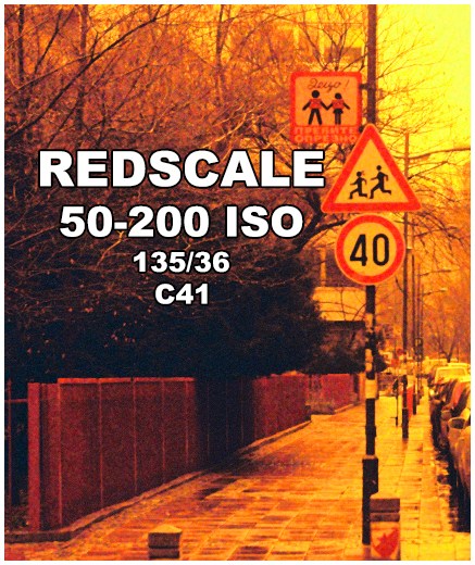 Redscale XR 50-200 iso Film 135/36