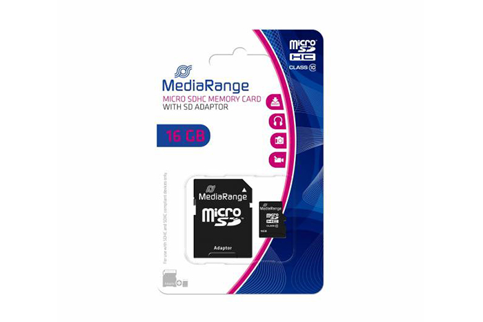 Kartica Micro SDHC 16GB Mediarange