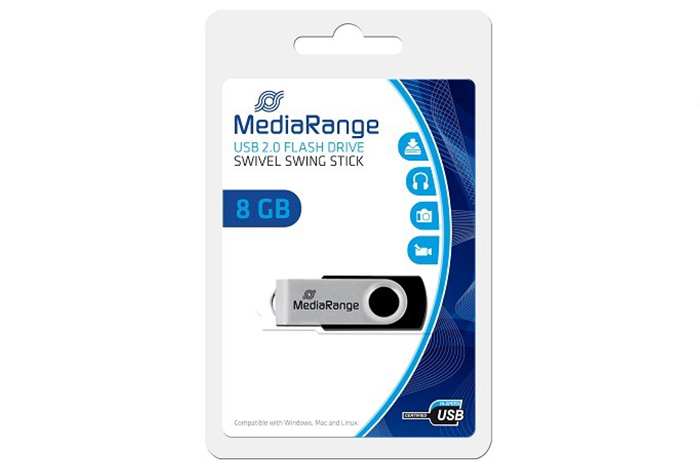 USB Fleš 8gb Mediarange Flexy Drive