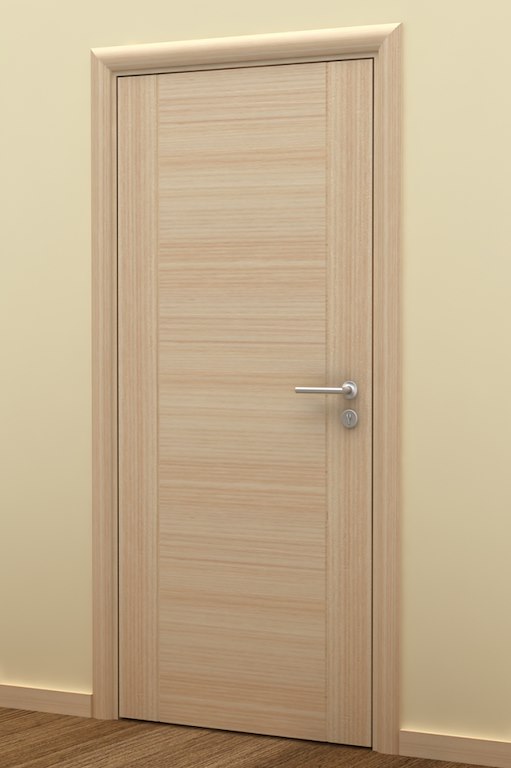 Sobna vrata od furnira jasena sa 2 vertikalne podele