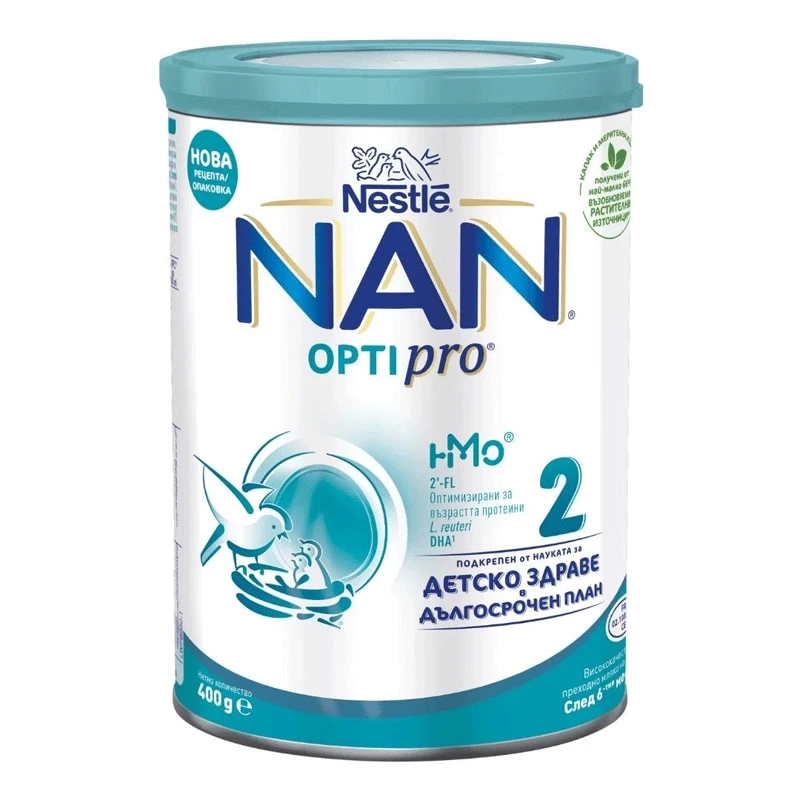 Nestle mleko NAN 2 limenka 400g, 6-12m