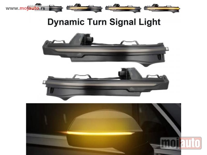 AUDI Q,5,Q7,SQ5 18- LED MIGAVAC U RETROVIZORU DYNAMIC