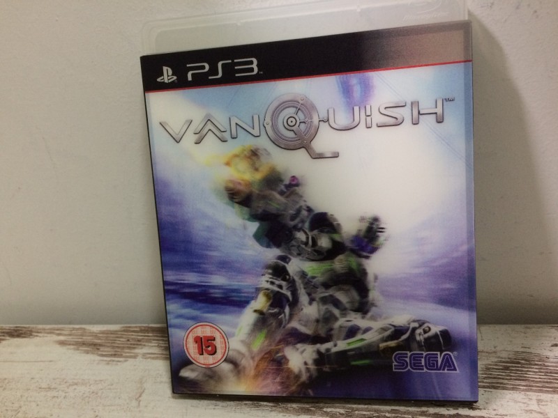 Vanquish + 3D omot - PS3 igra