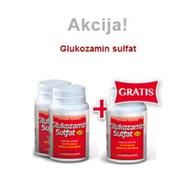 GLUKOZAMIN SULFAT KAPSULE 500MG IMMUNO SYSTEMS A120
Opis
INFORMACIJE
NALOG
SERVIS
KORISNI LINKOVI