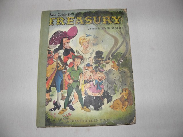 A Giant golden book: Treasury, Disney, 1953.god