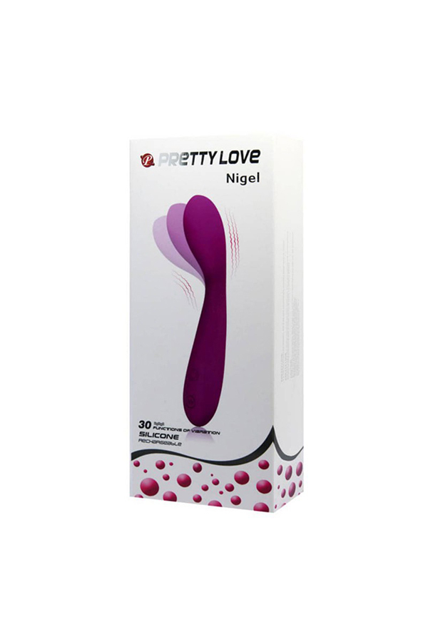 Pretty Love Nigel ljubičasti silikonski vibrator D00978/ 5778