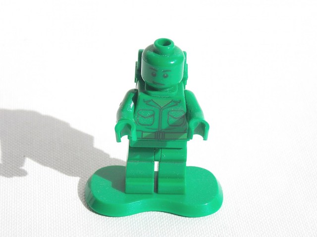 LEGO Green soldier minifigura