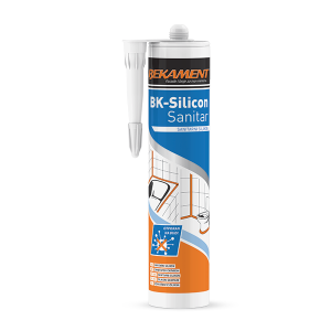 Bekament BK Silikon Sanitar Transp.,280 ml