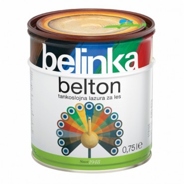 Belinka Belton lazurni premaz bez laka zelena,750 ml