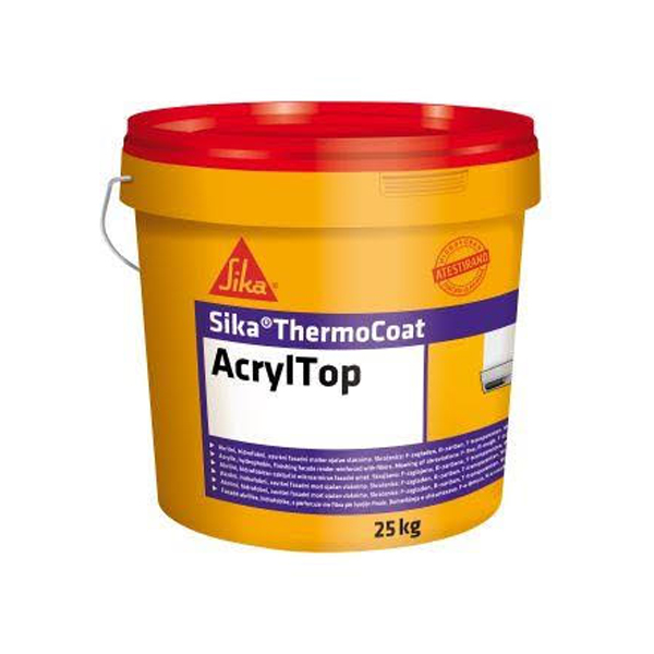 Sika ThermoCoat AcrylTop,25 kg Bela 1.5 mm Full