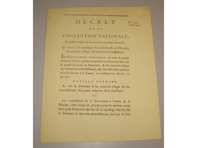 Dekret iz Francuske revolucije 1793 godina